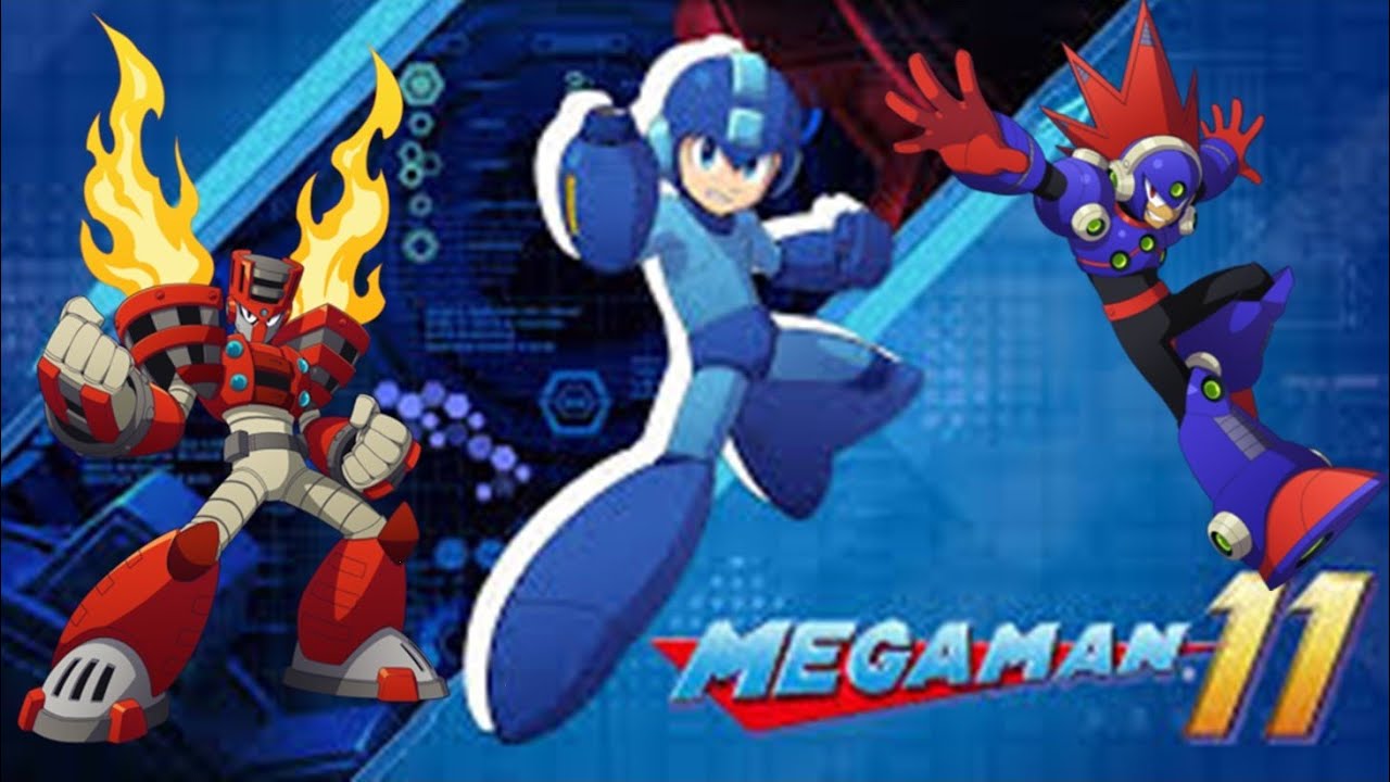 megaman 11 parte 4 torchman y blastman - YouTube