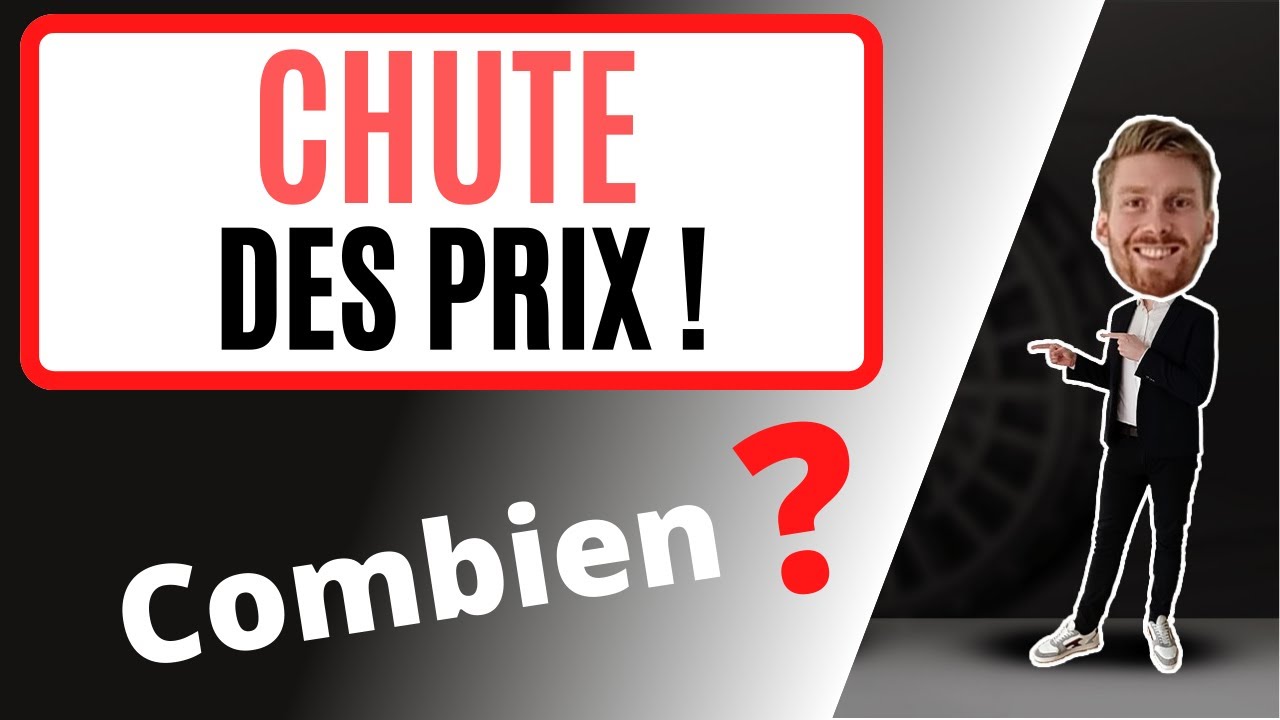 De combien baissent les prix de l'immobilier ? - YouTube