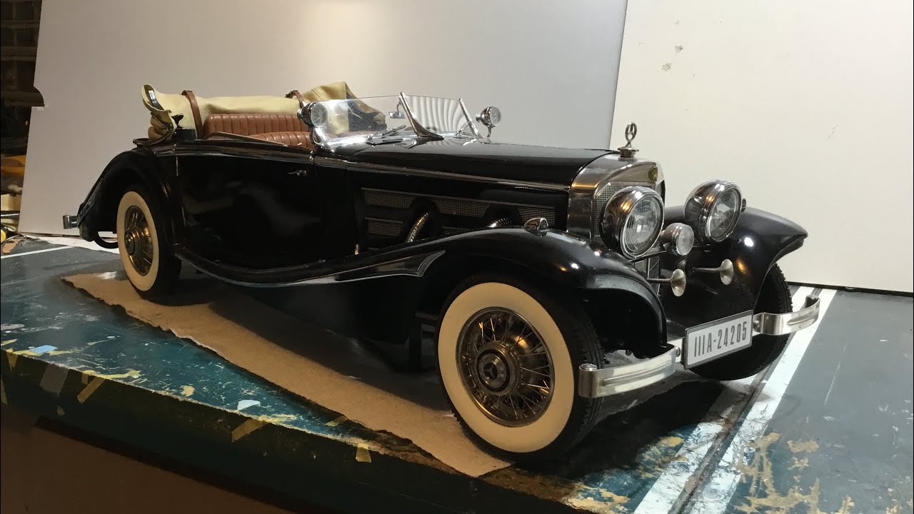 Pocher Mercedes build; finally done! - YouTube