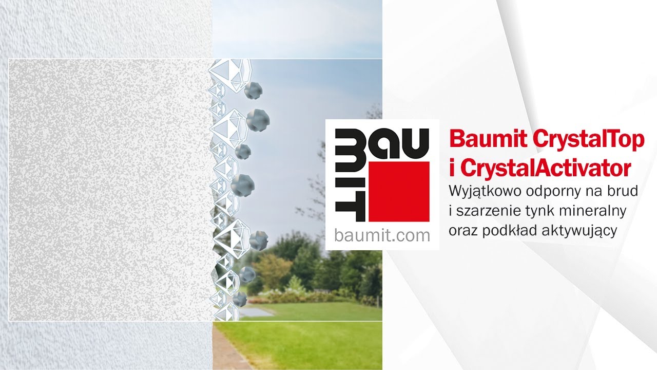 Baumit CrystalTop i CrystalActivator - czystość elewacji na nowym poziomie | Baumit Polska - YouTube