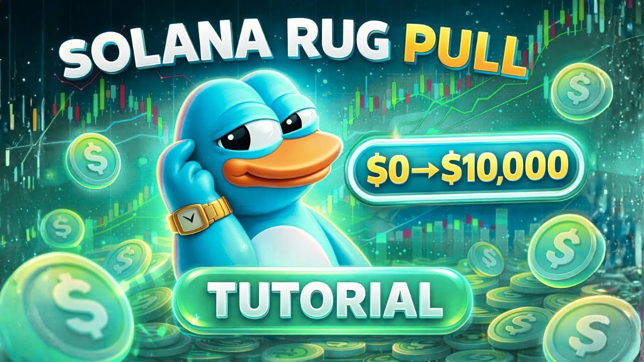 Rug Pull Tutorial: Creating a Meme Coin from Scratch (0 to $10k) - YouTube