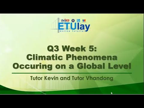 Climate Phenomena Occurring on a Global Level || Grade 9 Science ...