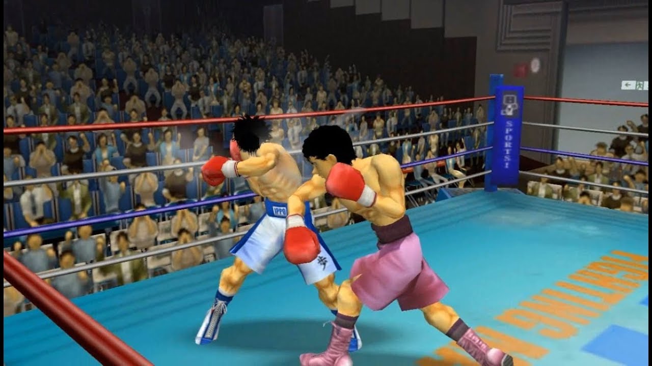 Hajime No Ippo Game PSP - Hayami's shotgun weakness - YouTube
