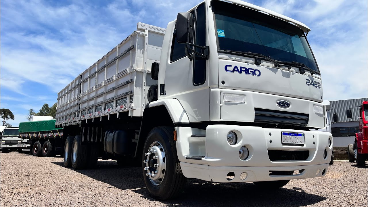 FORD CARGO 2422 ANO 2005 - 6X2 GRANELEIRO. 09/11/22. - YouTube