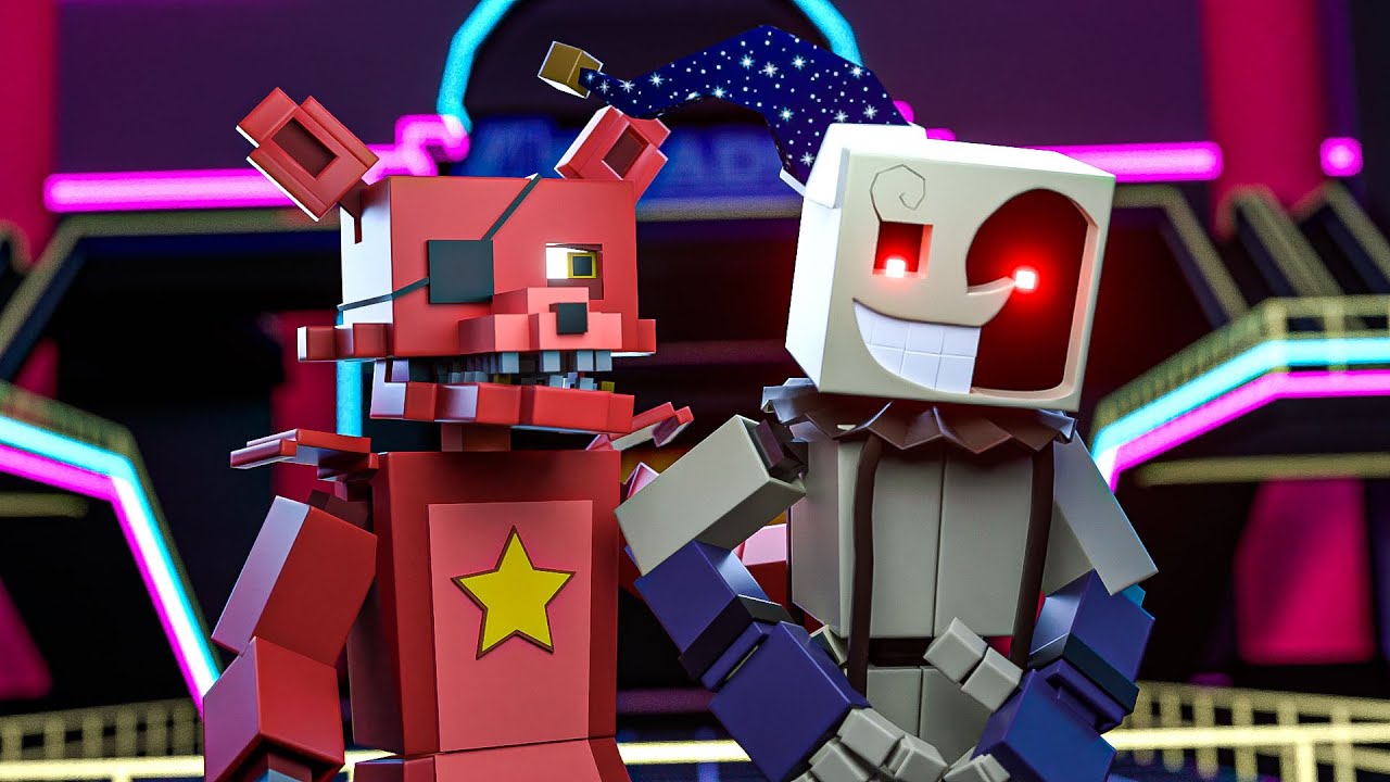 Minecraft FNAF Moondrop gets Robbed! (Minecraft Roleplay) - YouTube