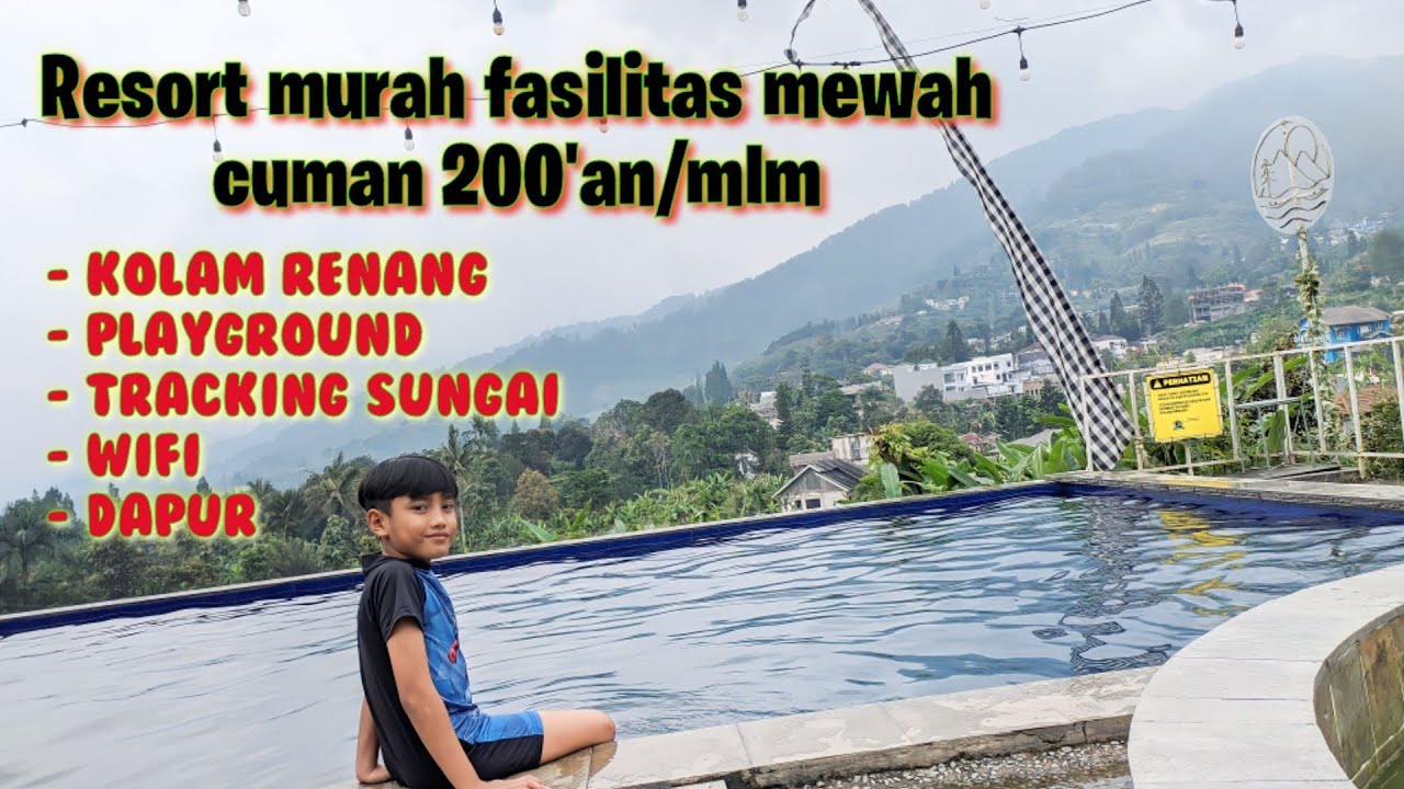 Khansa Resort, penginapan murah di Puncak Bogor - YouTube