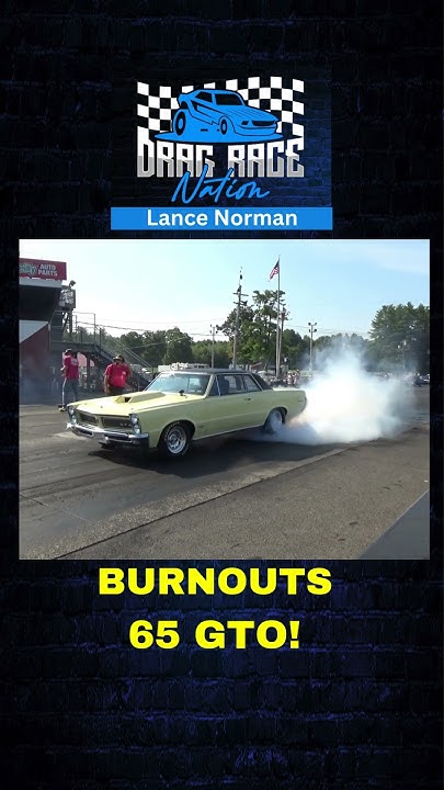 65 GTO! #pontiac #gto #dragracing - YouTube