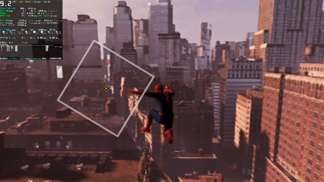 UHD 630 Marvel’s Spider-Man Remaster PC INTEL HD Graphics i7-7700 ...