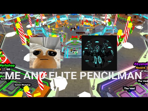 Me and elite pencilman playing toilet tower defense - YouTube