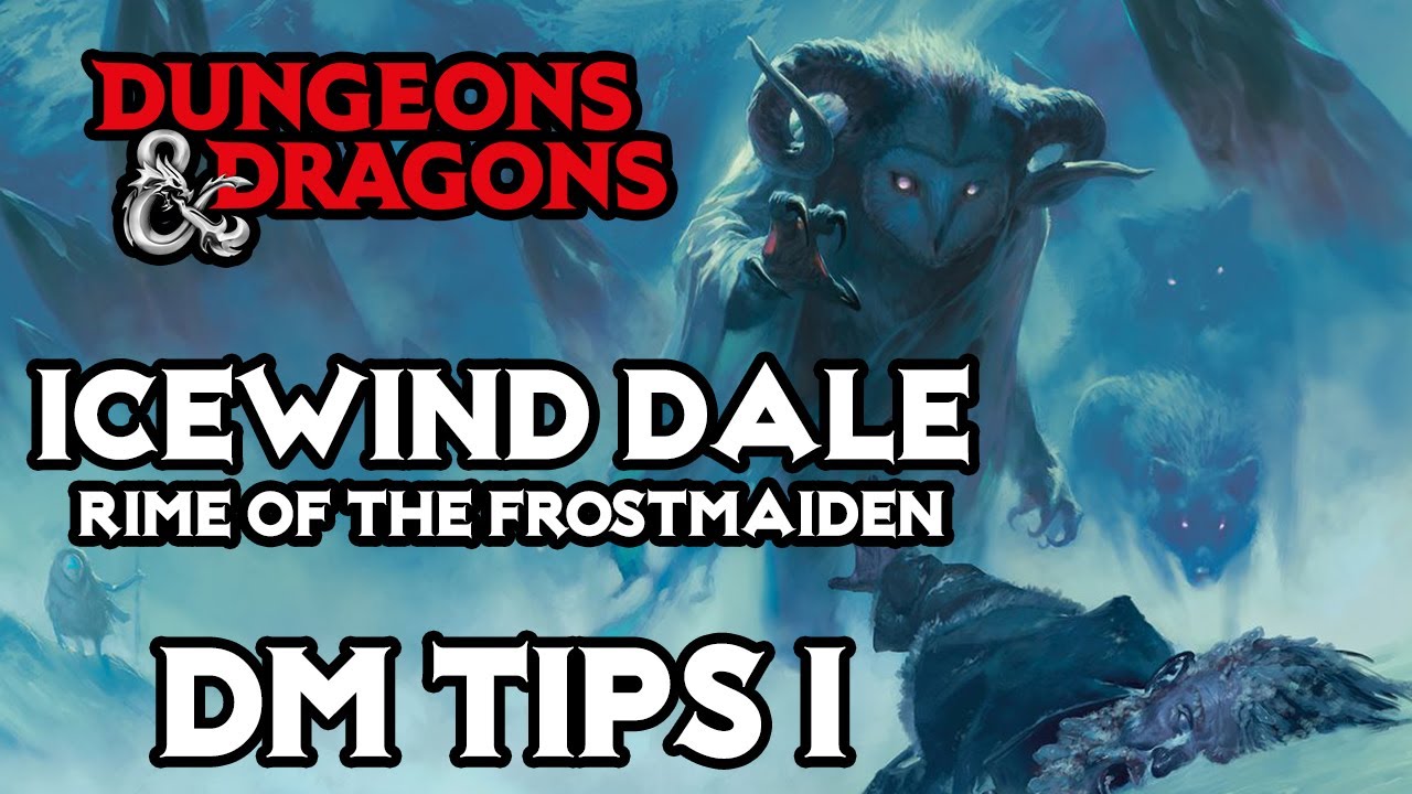 Icewind Dale Rime of the Frostmaiden Part 1 - YouTube