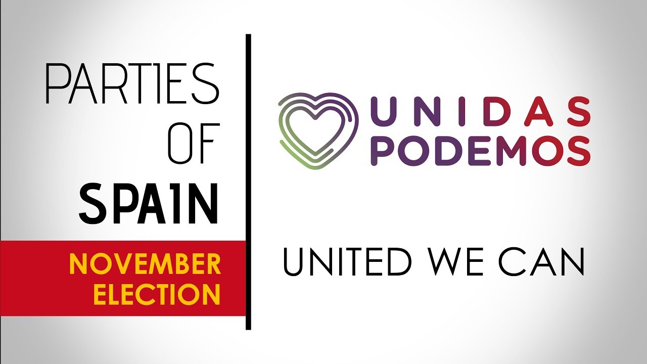Unidas Podemos | Together We Can | Spain, Parliament Election November ...