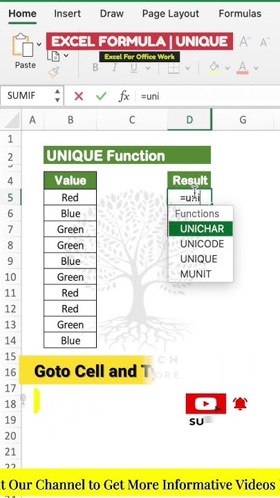 How To Find Unique Record In Excel Excel For Beginners Excel Techhacks Shorts Viral