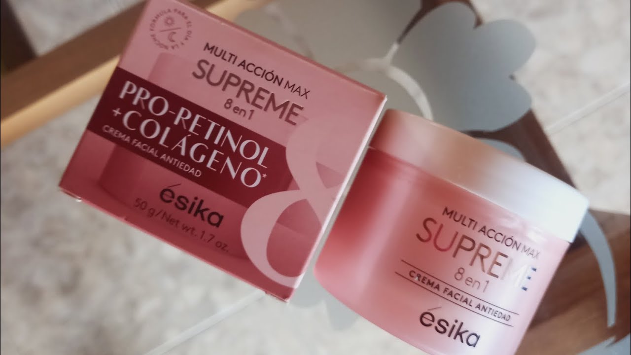 Multi Acción Max Supreme 8 en 1 Crema facial antiedad by Esika 💗💕💕 ...