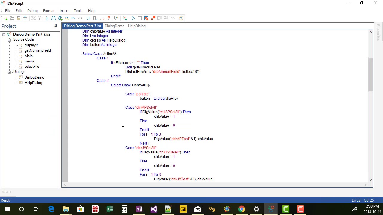 Dialog Project Part 8 Help Dialog - YouTube