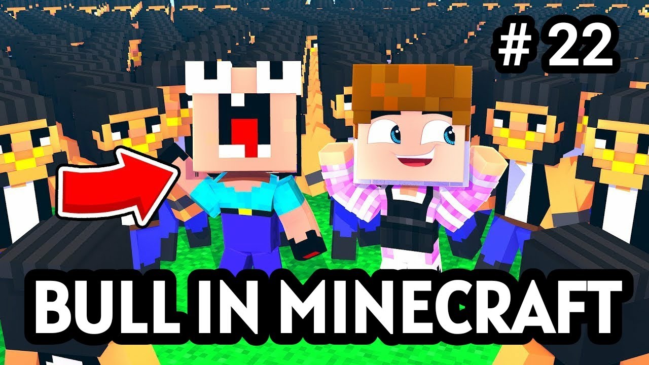BULIT BY BULL IN MINECRAFT | BRAWL STARS BULL | MINECRAFT ANIMATION ...
