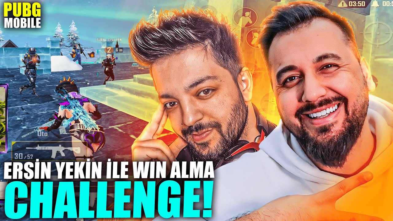 ERSİN YEKİN İLE WİN ALMA CHALLANGE | PUBG MOBILE - YouTube