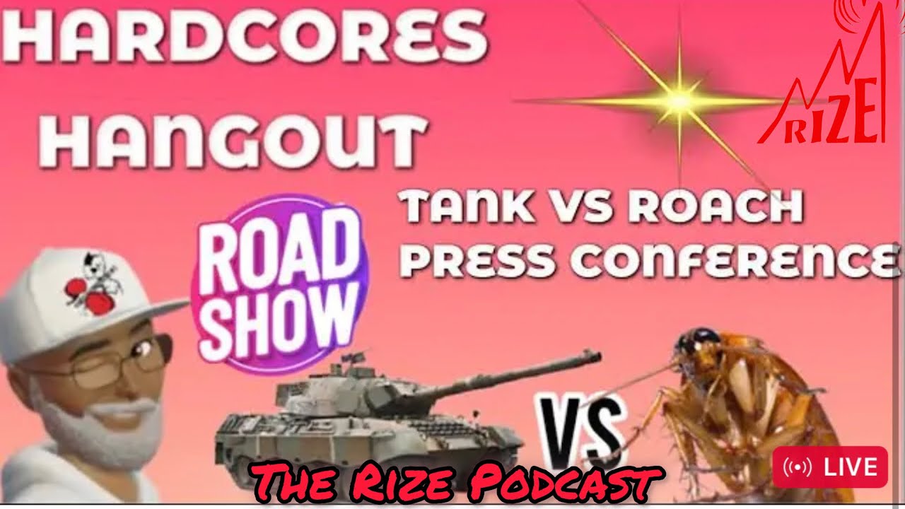 Tank Vs Roach Road Show With Jay Hardcore Boxing News! - YouTube