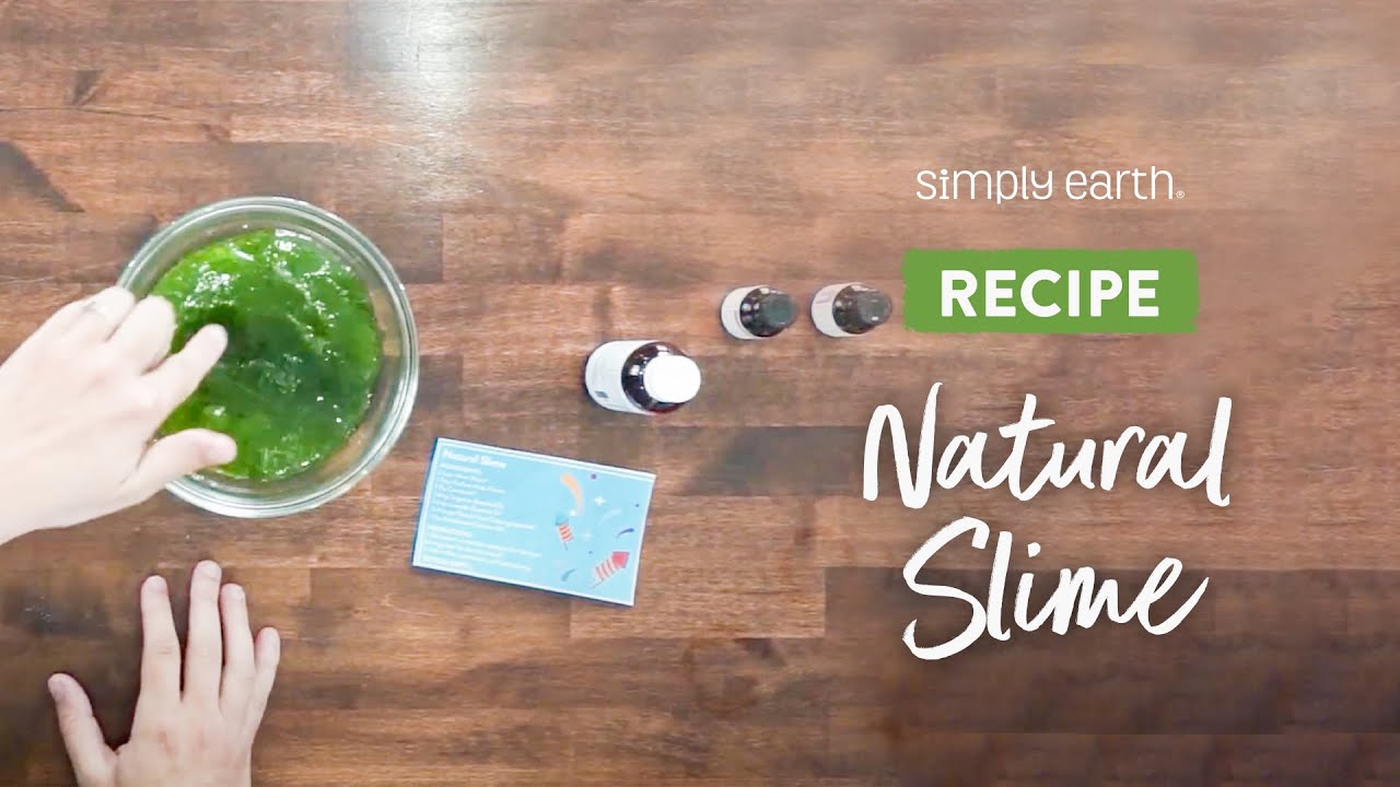 Fun and Easy Natural Slime Recipe for Kids - YouTube
