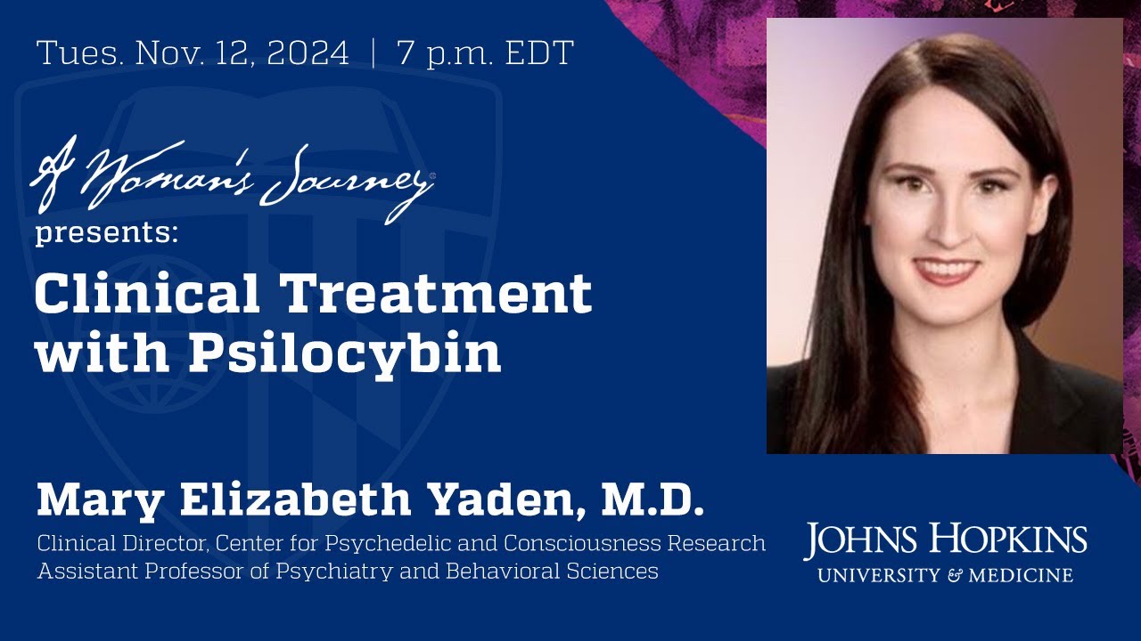 A Woman's Journey | Clinical Treatment with Psilocybin - YouTube