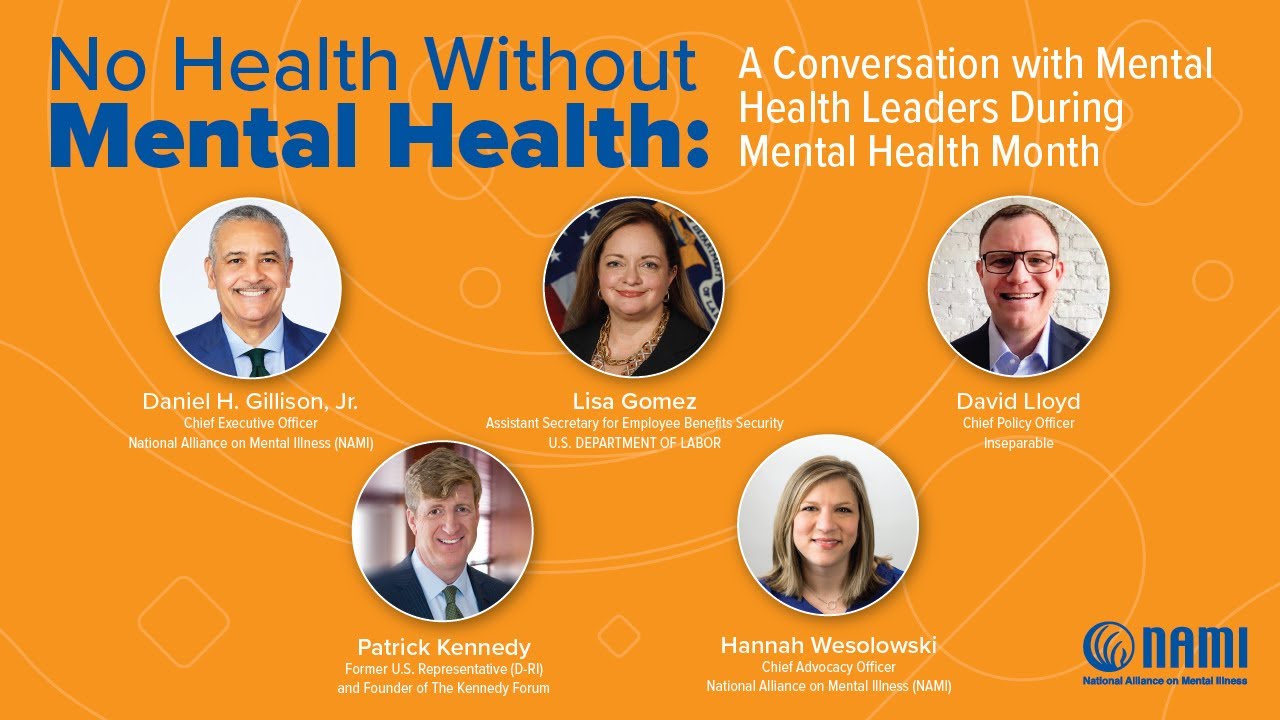 No Health Without Mental Health:A Conversation with Mental Health ...