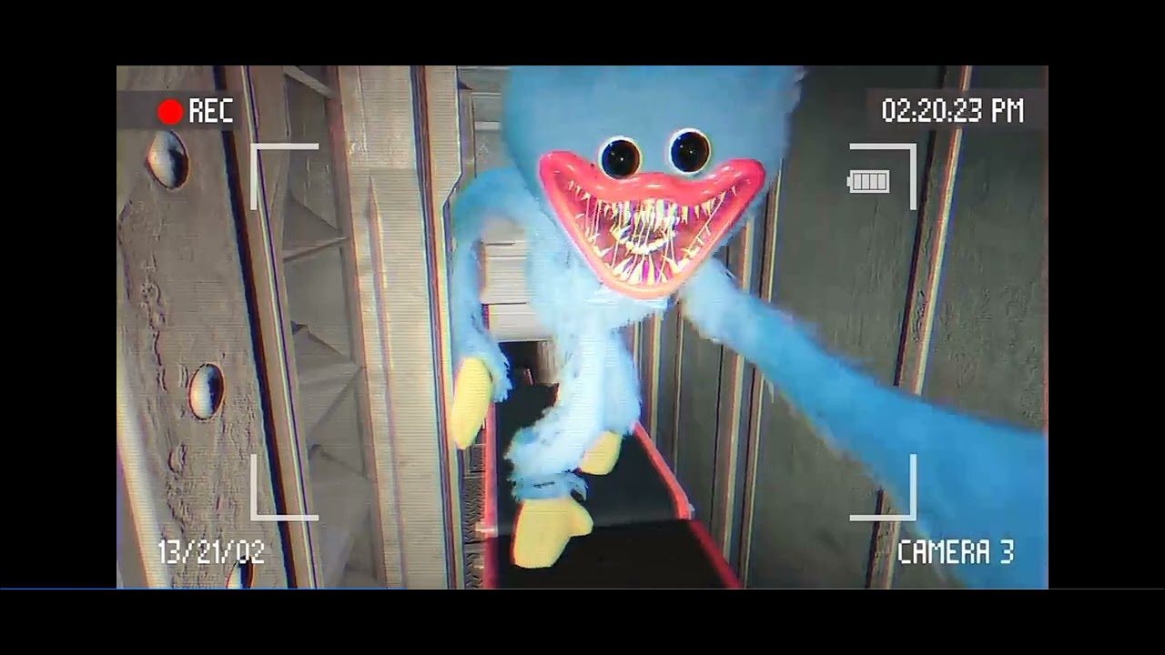 I installed a hidden camera in Huggy Wuggy room [Poppy Playtime] - YouTube