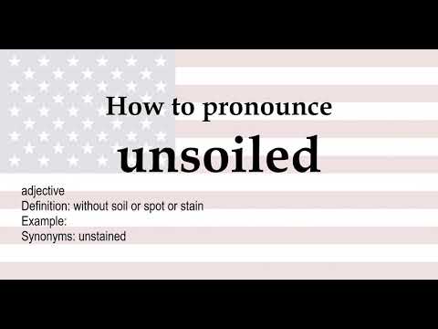 unsoiled - YouTube