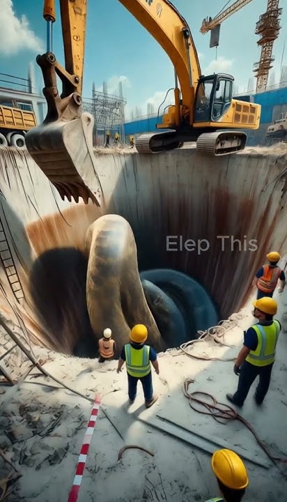 Found a python wrapped tightly around my excavator | Elep This # ...