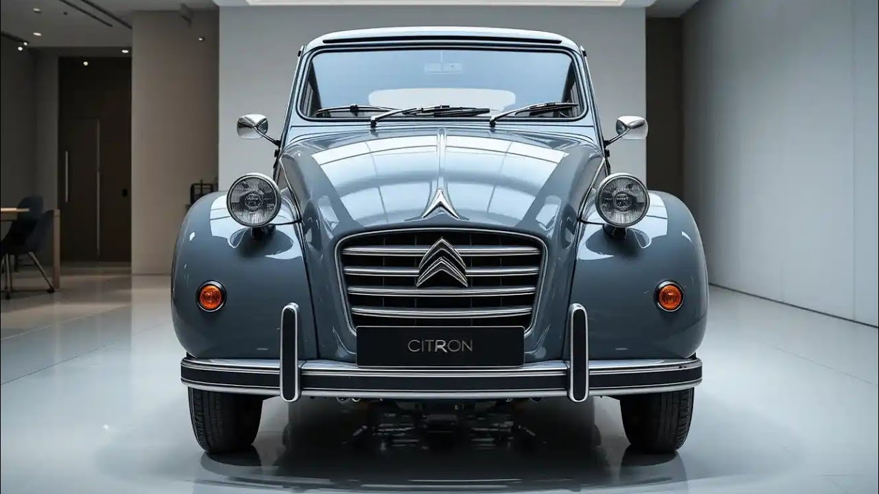 New 2025 Citroen 3CV Gray Color Full Review and Features - YouTube