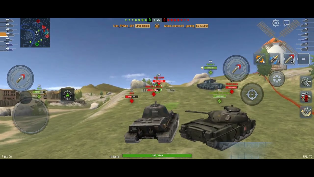 WOT Blitz ~ LionPrince | Lowe Heavy Tank Gameplay - YouTube