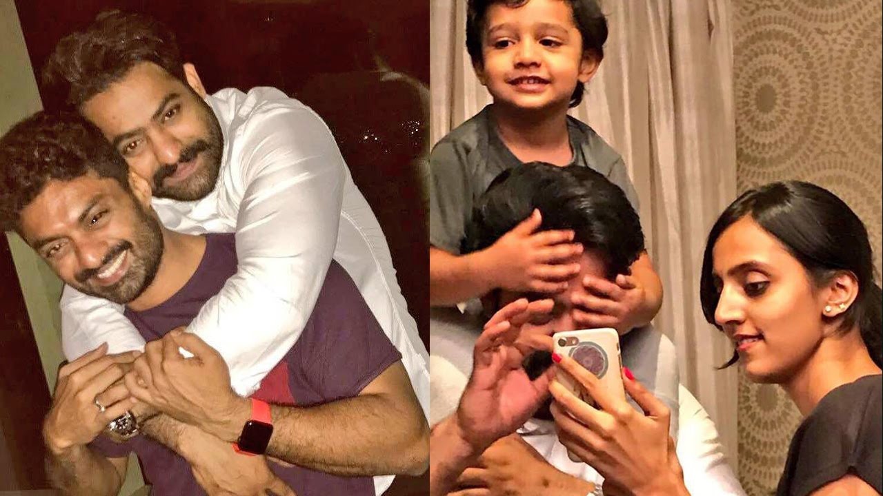 Jr NTR Son Abhay Ram Latest Photos - YouTube
