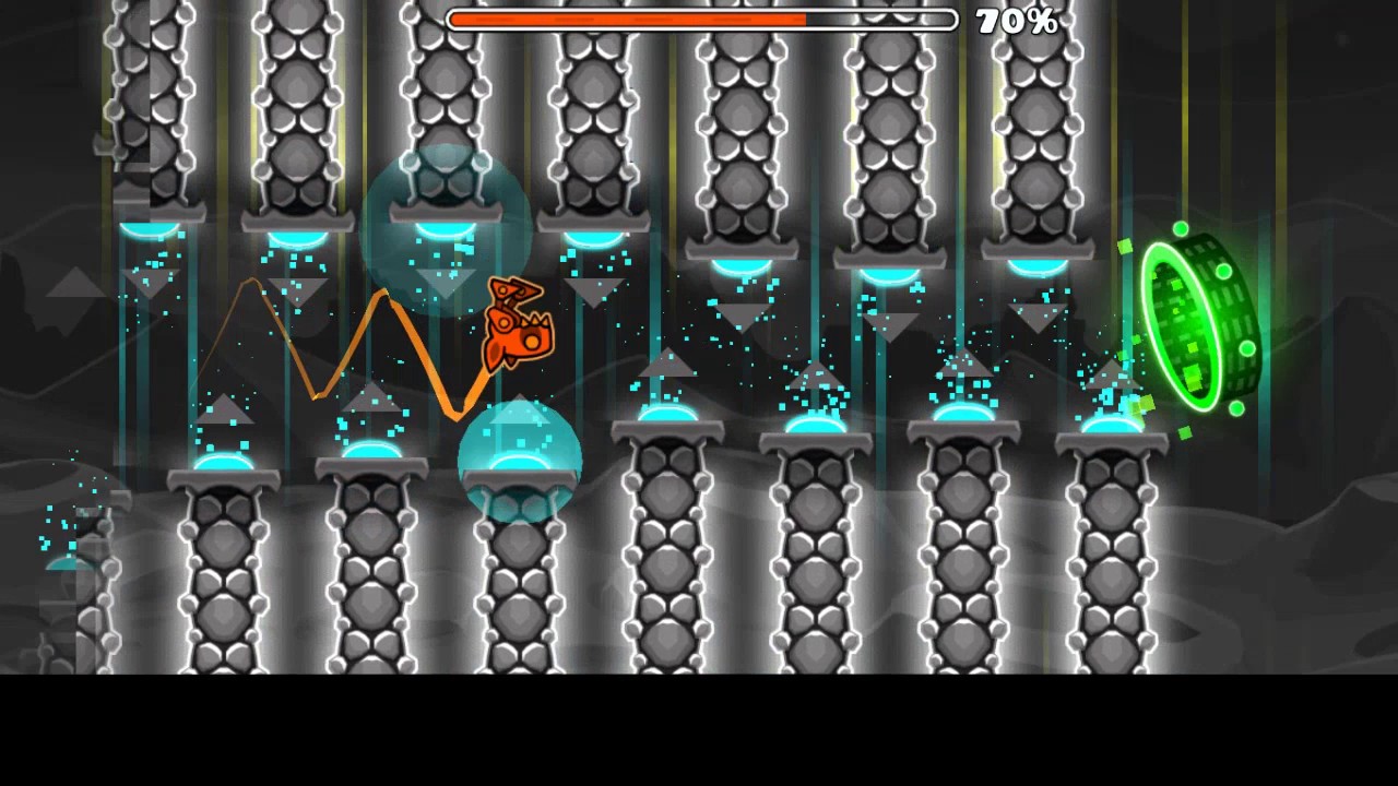 Geometry Dash- Lava Gauntlet (Lvl 5) Danger Zone by GD Jose - YouTube