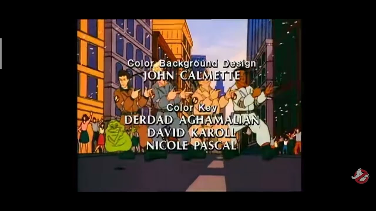 Ghostbusters credits song - YouTube