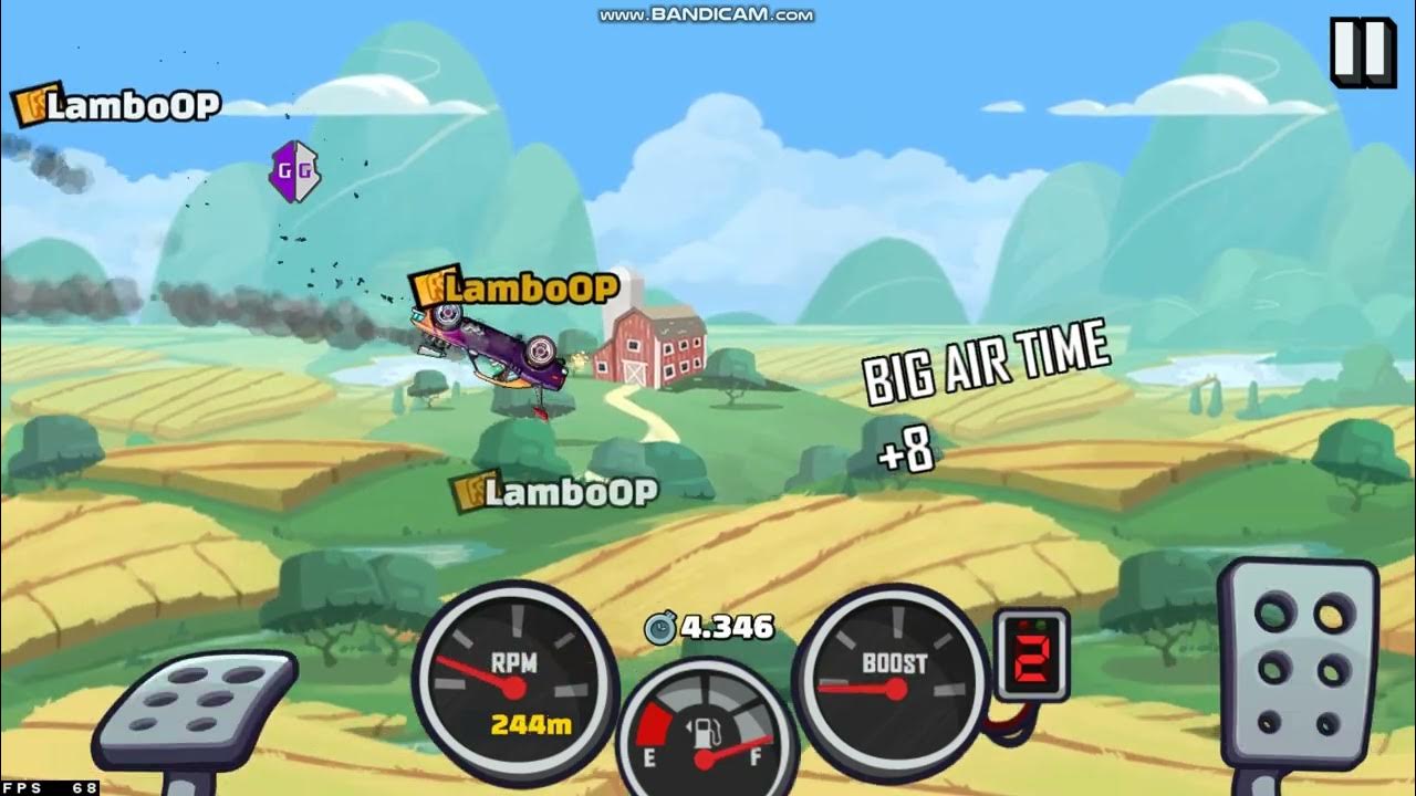 best wheelie boost hill climb racing 2 script - YouTube