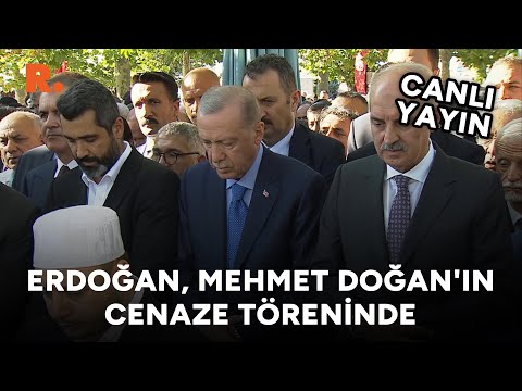 Erdoğan, Türkiye Yazarlar Birliği Derneği Kurucu Başkanı Mehmet Doğan'ın cenaze töreninde #CANLI