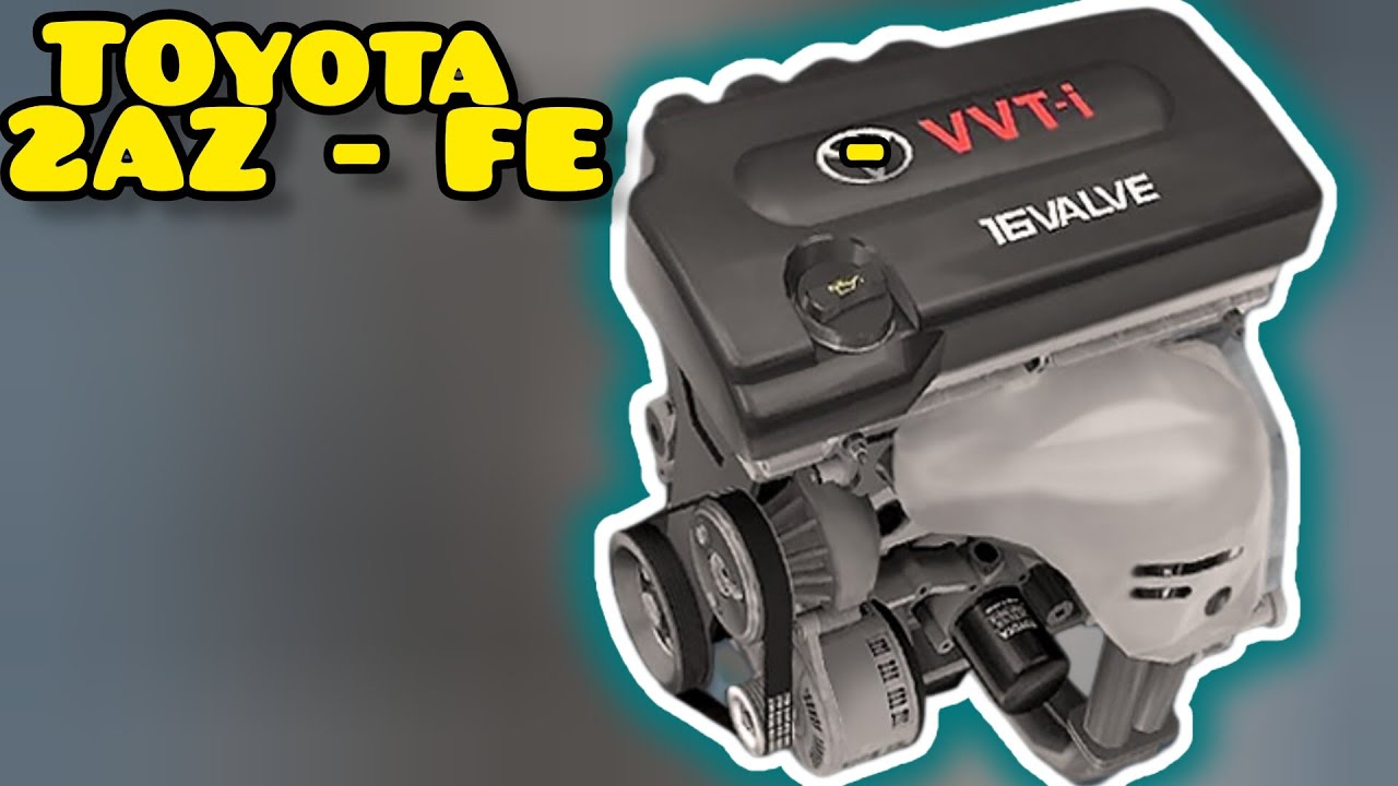 Motor Toyota 2AZ - FE | - YouTube