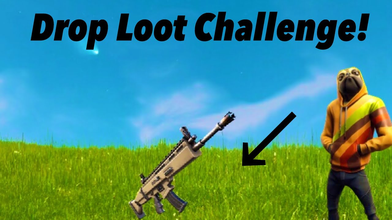Drop Loot Challenge! - YouTube