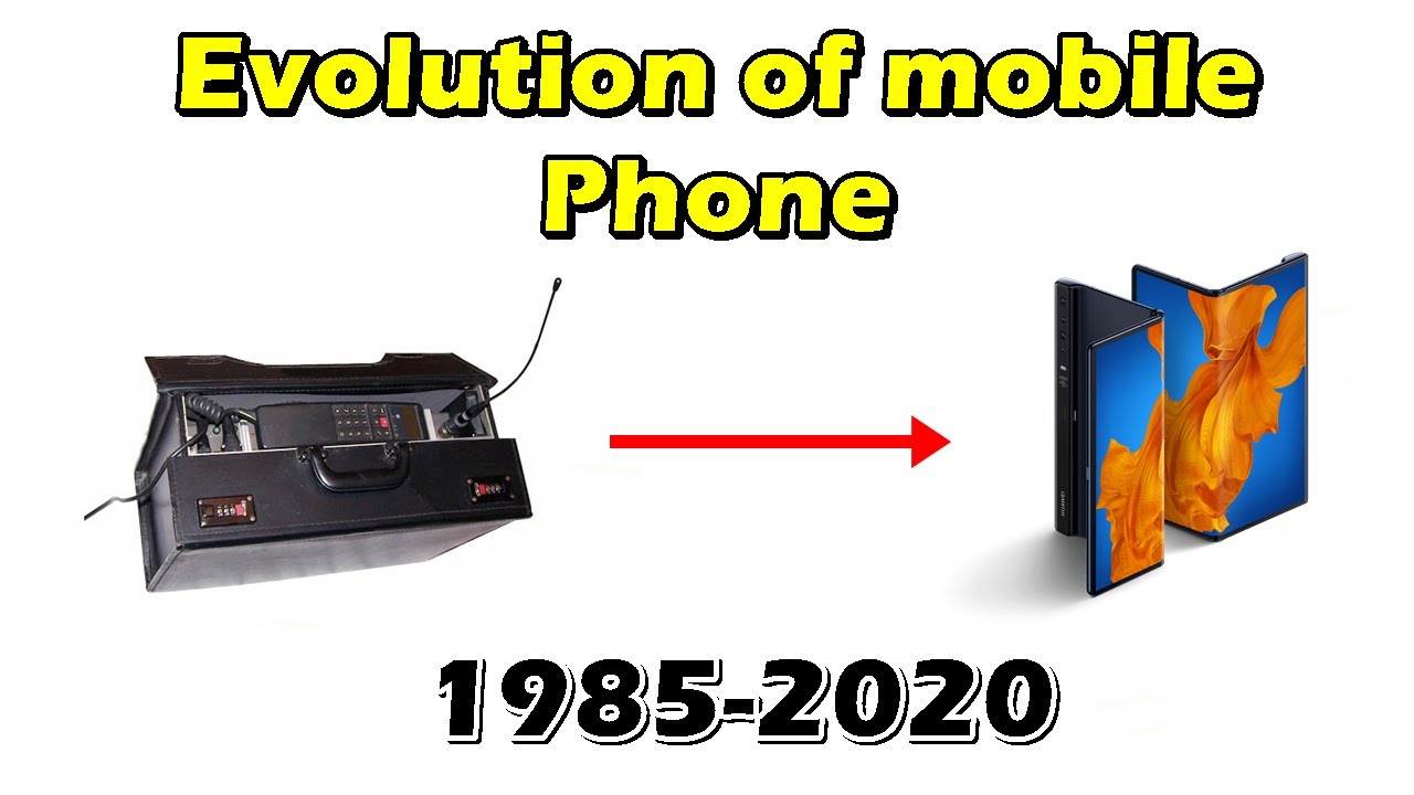 Evolution of Mobile phone 1985 - 2020 - YouTube