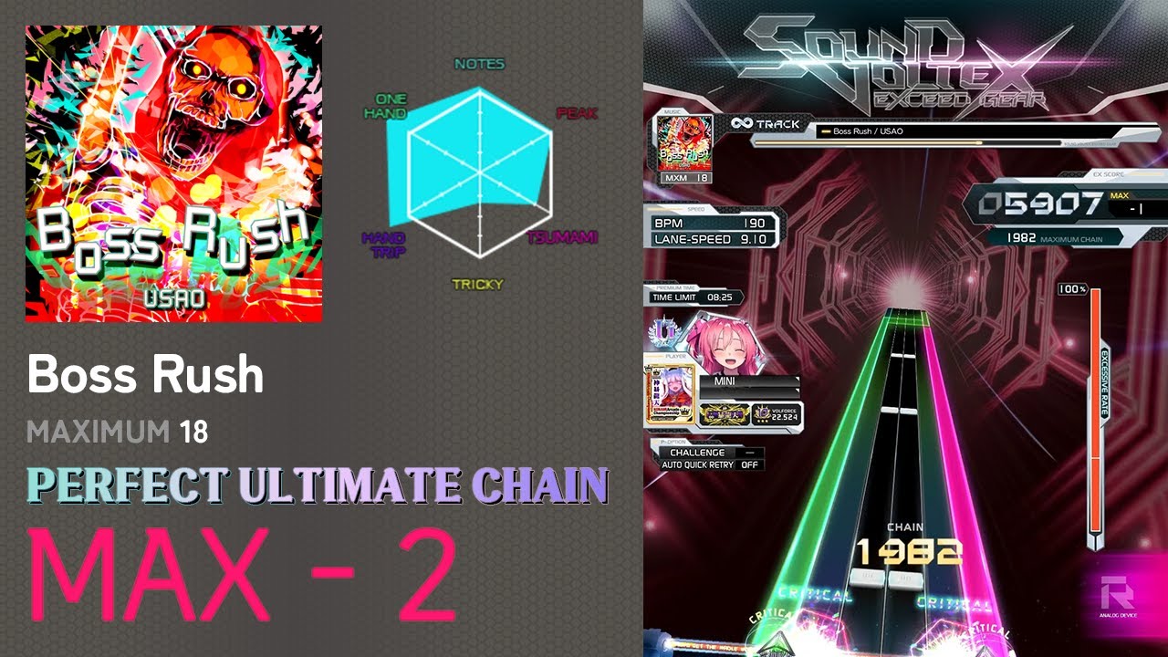 【SDVX】 Boss Rush (MXM) PUC - YouTube