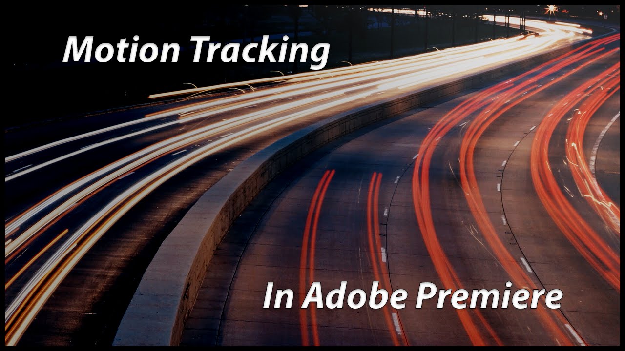 [Adobe Premiere] Simple Motion Tracking - YouTube