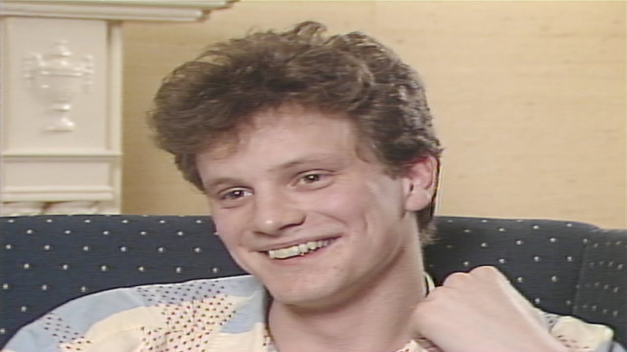 Young Colin Firth Shares His Acting Techniques in RARE 1984 Interview ...