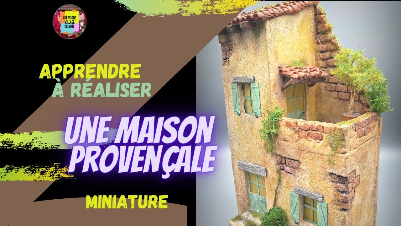 Comment réaliser une maison de type provençale [TUTO] - YouTube