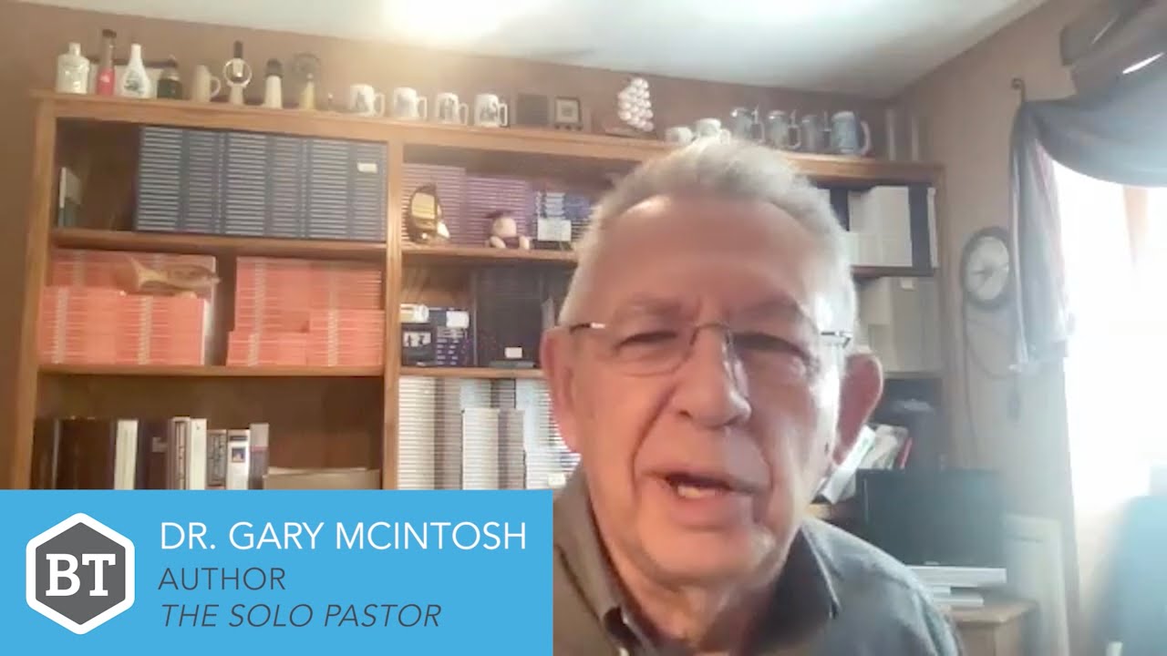 The Solo Pastor - Dr. Gary McIntosh - YouTube