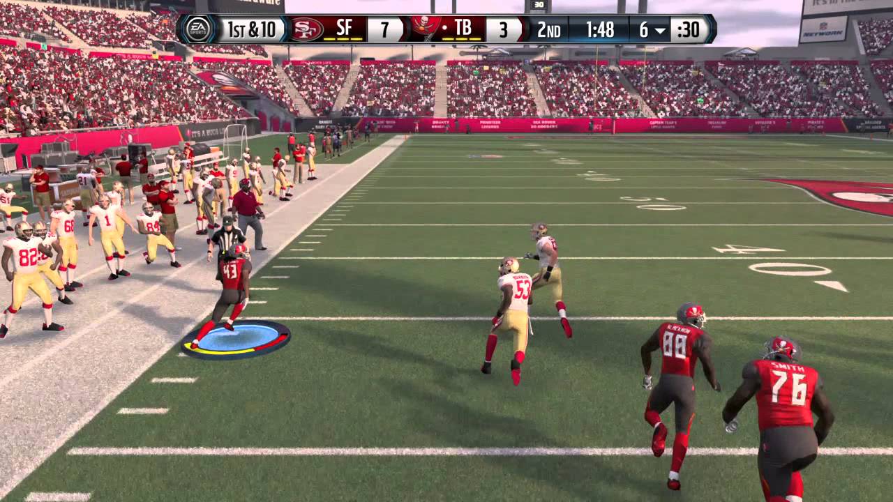 Madden NFL 16 halfback toss - YouTube