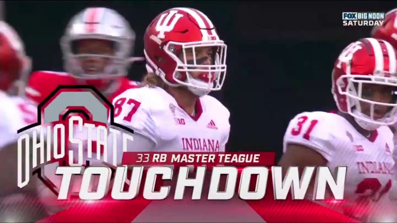 Master Teague Runs 41 Yards For An Amazing Ohio State Touchdown! - YouTube
