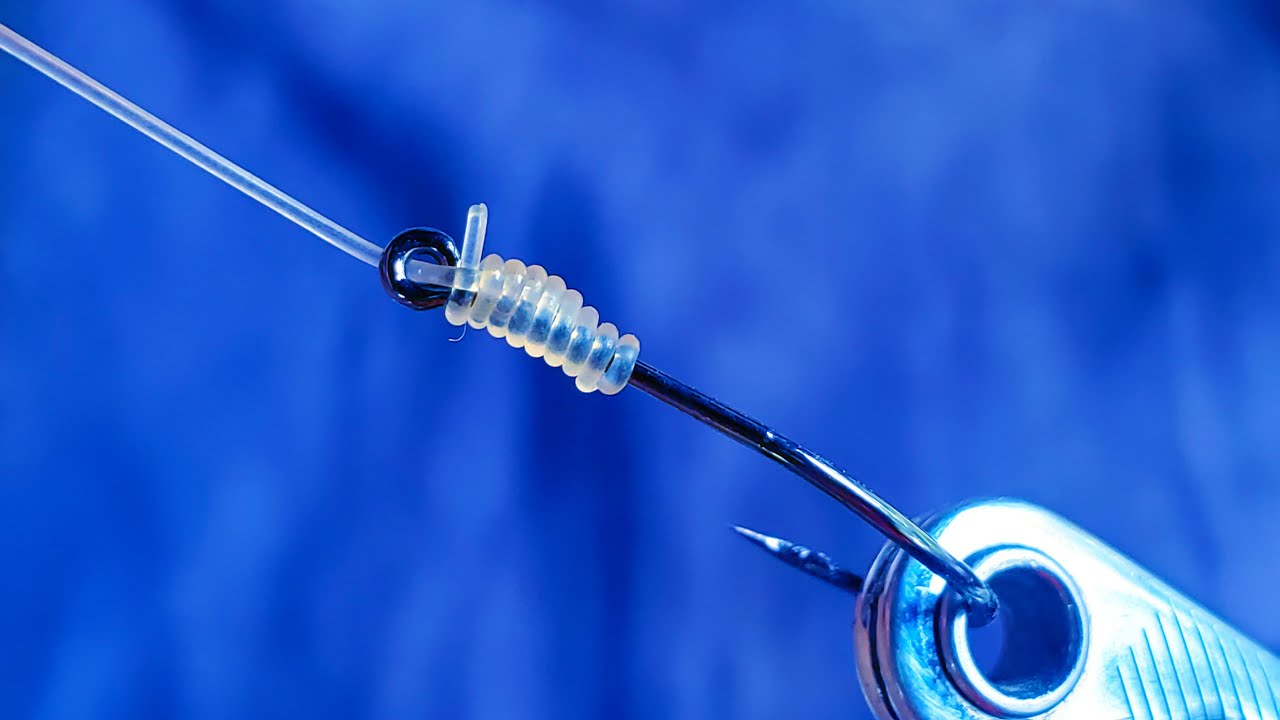 Fishing knots- How to Snell a hook in the right way - YouTube