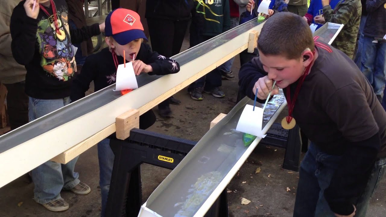 Scouts BSA Gutter Boat Race Sibling Rivalry Butterfield Trail Pack 20 ...