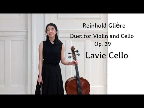 Glière - Selections from 8 Duets for Violin and Cello, Op. 39 | Lavie Cello - YouTube