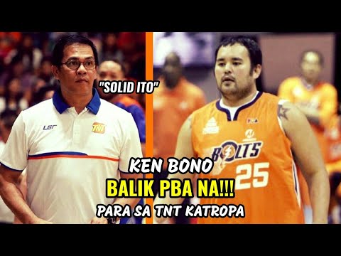 Ken Bono BALIK PBA NA! Para sa TNT KaTropa - YouTube