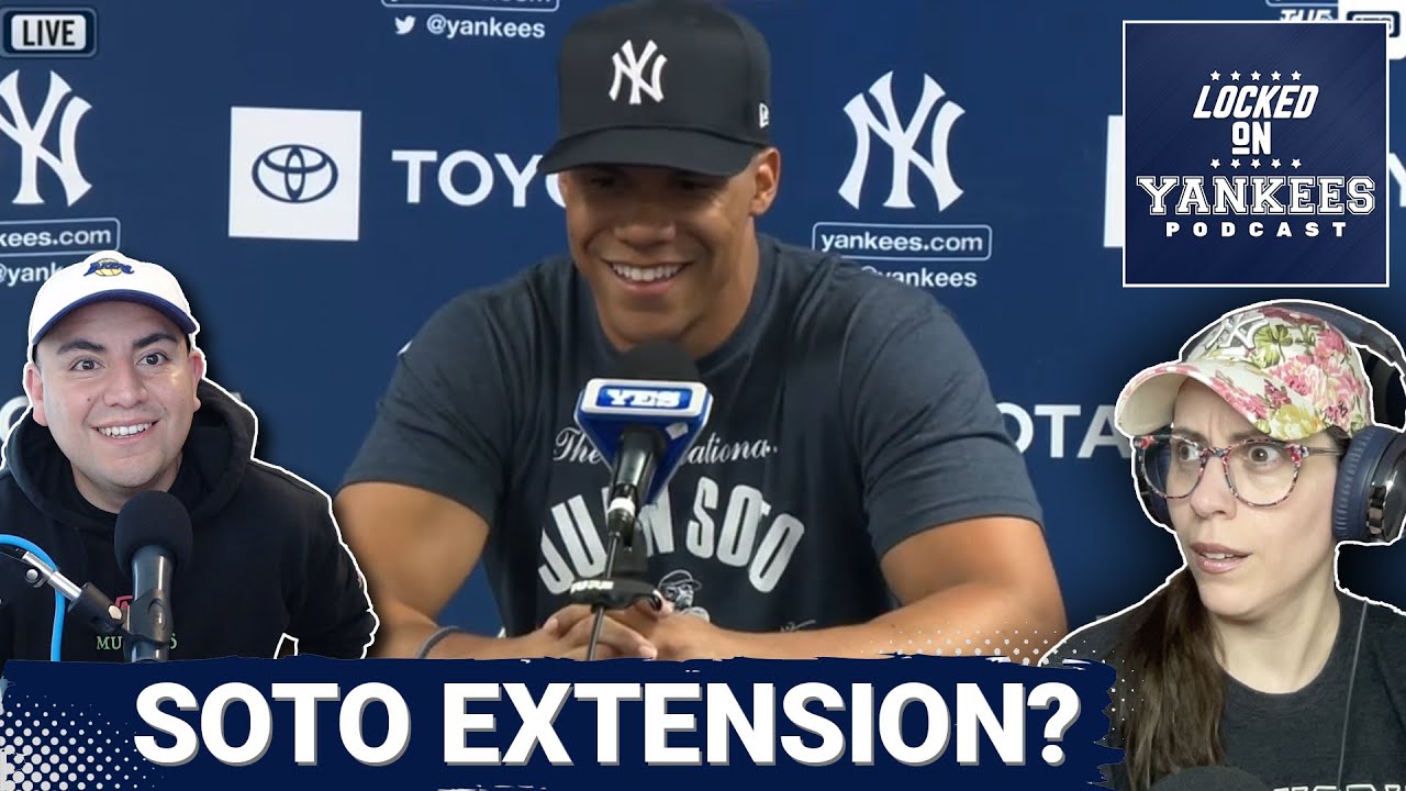 Juan Soto talks extension, short porch at Spring Training | Yankees ...