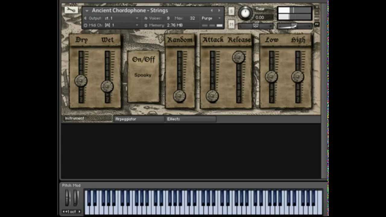Ancient Chordophone Demo - YouTube